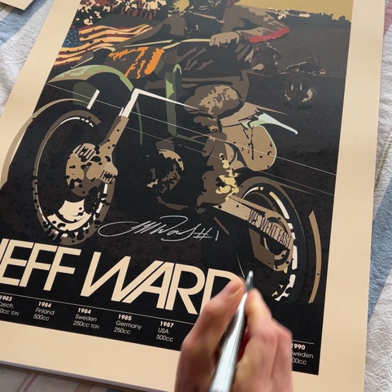 Autographed: Jeff Ward at MXoN – We Went Fast Shop